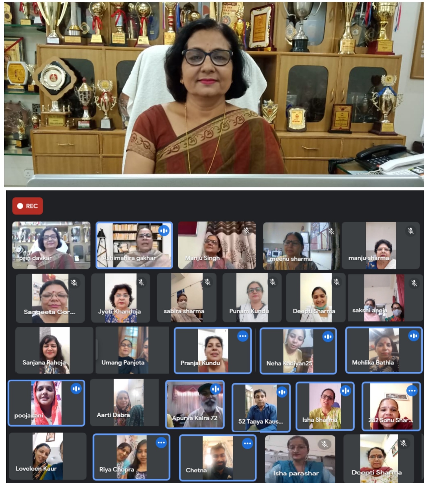 PTM 2021-22 - KVA DAV College for Women