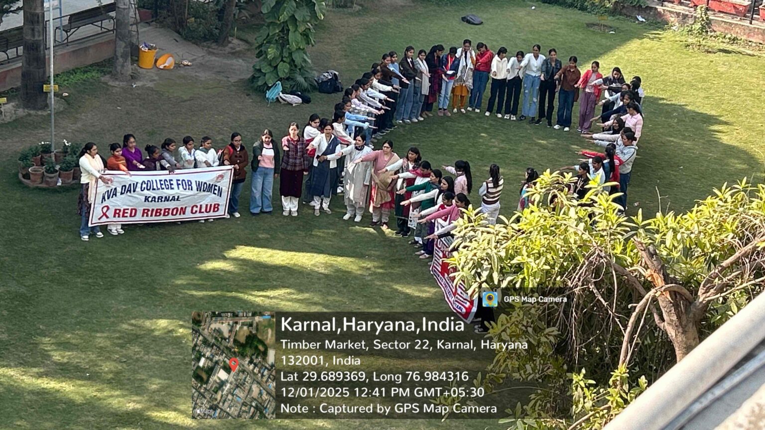 The Red Ribbon Club and Youth Red Cross of the college observed World ...